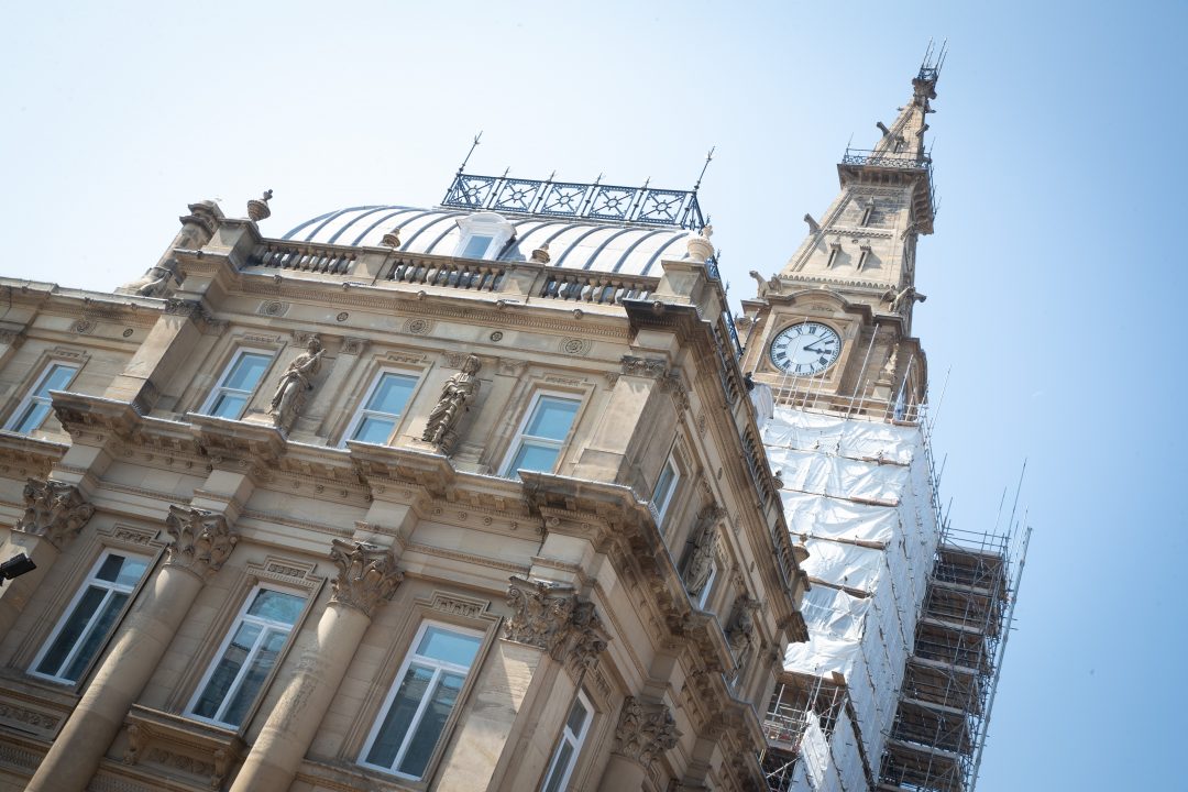 Grand unveiling begins for Grade II* Municipal Buildings - Russell WBHO