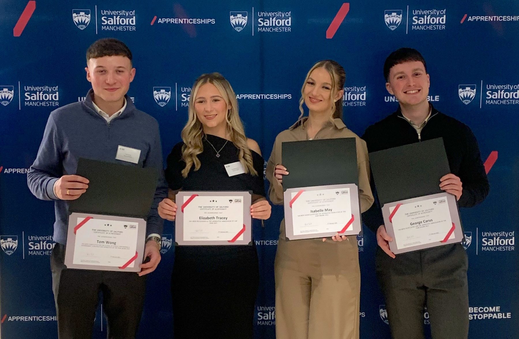 Awards success and commendations for Building Students - Russell WBHO